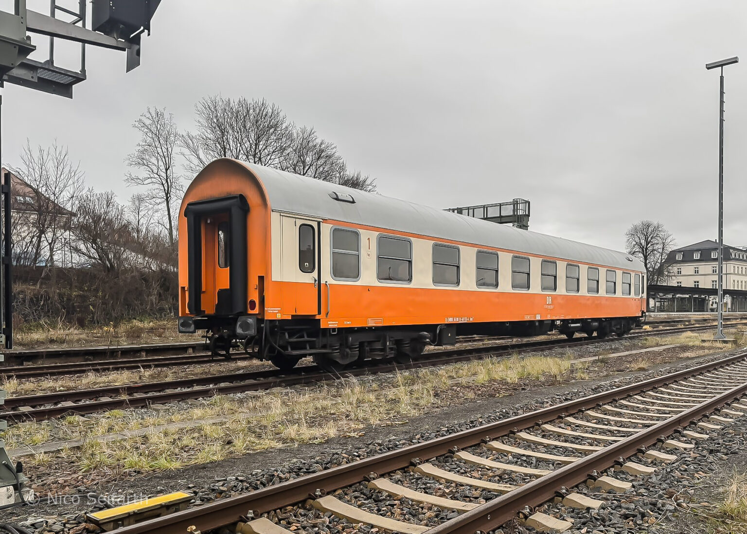 Aussetzen des Städte-Express-Wagens in Bautzen - Eisenbahnmuseum Leipzig
